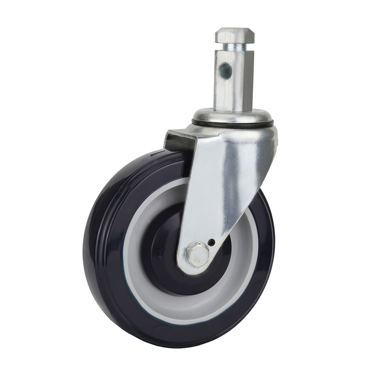 4 inch silent ball trolley wheel