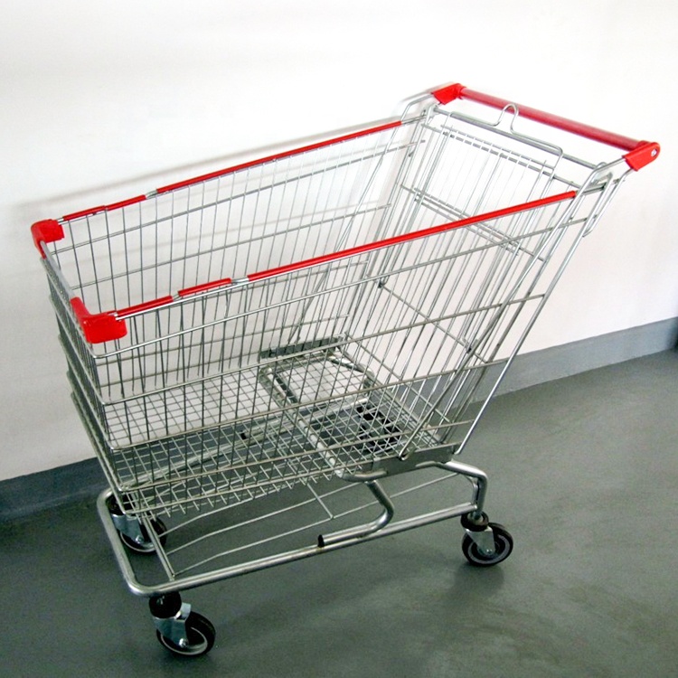 American supermarket shopping trolley