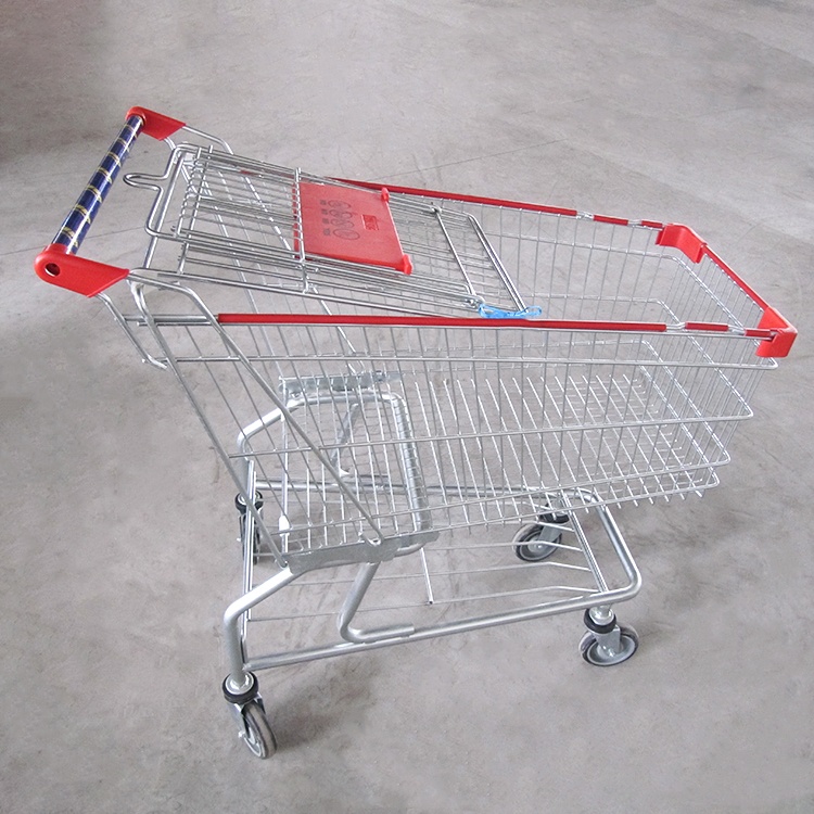 American supermarket shopping trolley