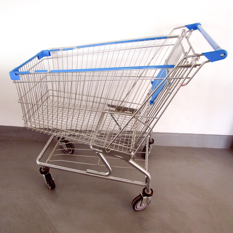 American supermarket shopping trolley