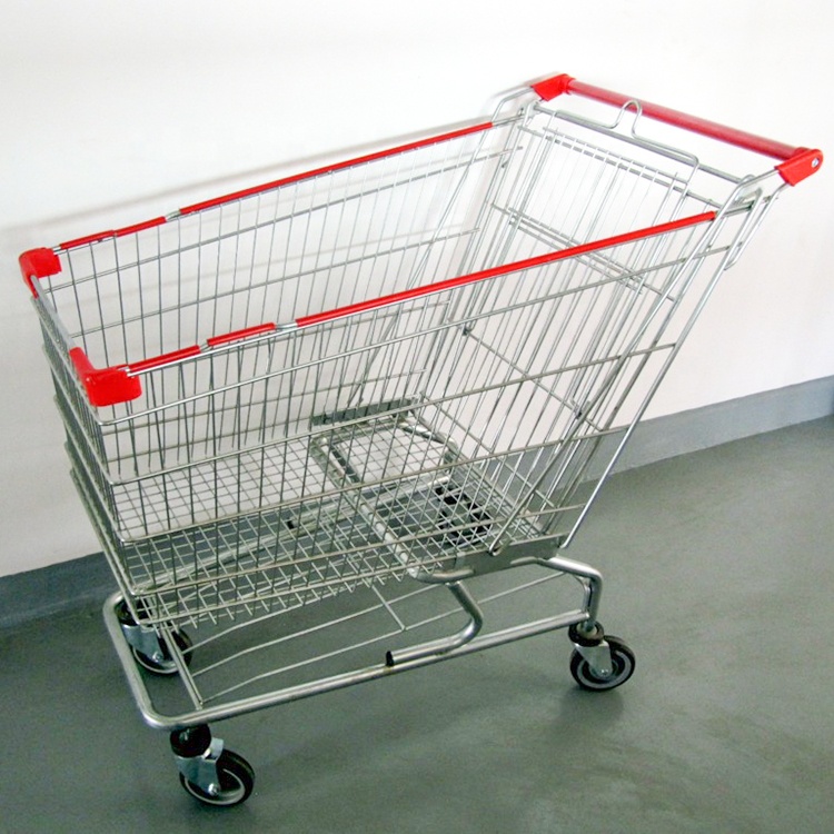 American supermarket shopping trolley