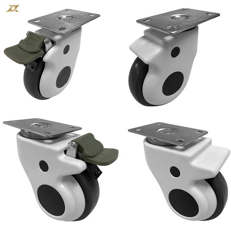 Black special silent trolley wheel