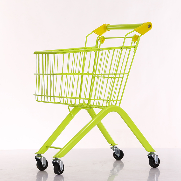 Color cute children shopping trolley
