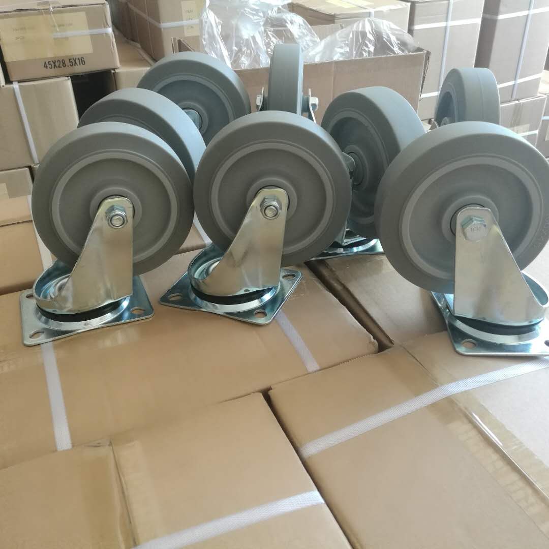 Custom size noiseless trolley wheel
