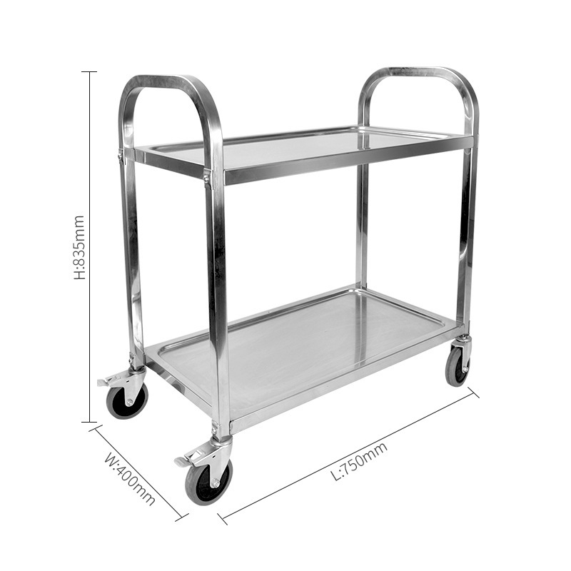 Custom size steel multi-layer trolley