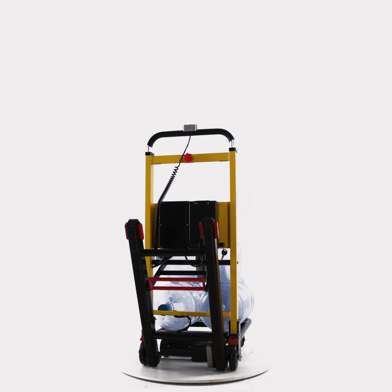 Folding industrial adjustable logistics trolley