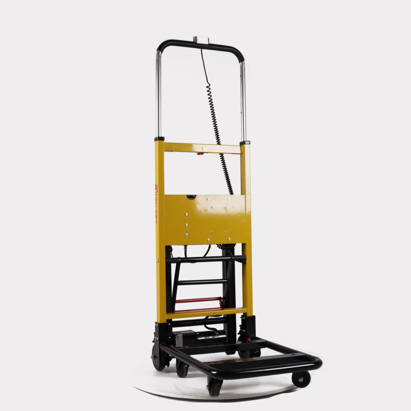 Folding industrial labor-saving trolley