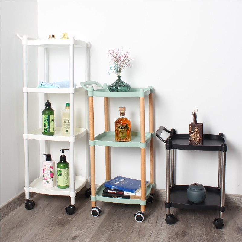 High-end multifunctional multi-layer trolley