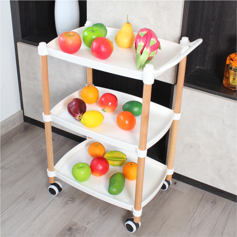 High-end multifunctional multi-layer trolley