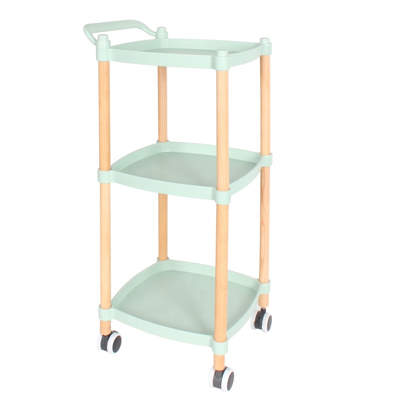 High-end multifunctional multi-layer trolley