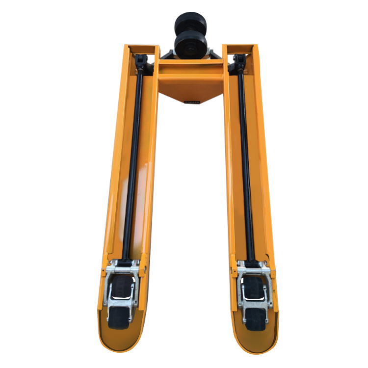 Hydraulic lifting manual pallet trolley