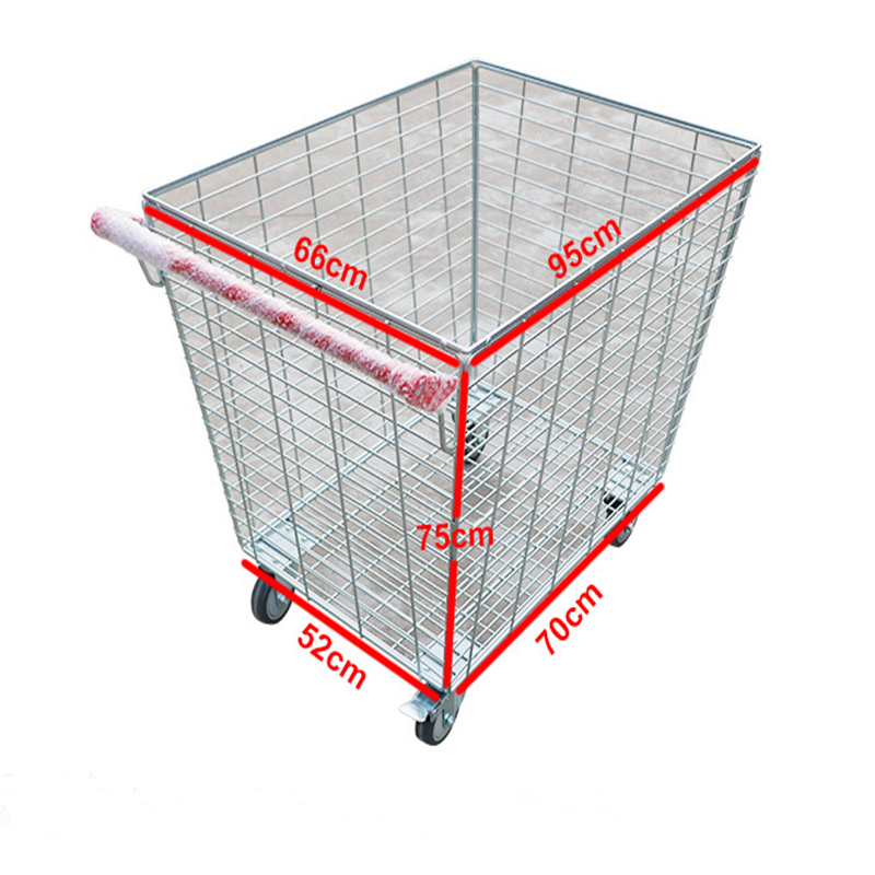 Metal super large capacity shopping trolley Metal super large capacity shopping trolley