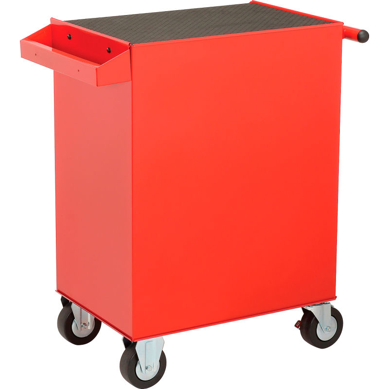 New design red toolbox trolley
