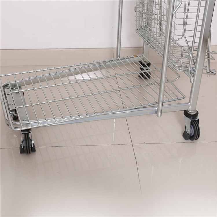 Retail wholesale folding shopping trolley