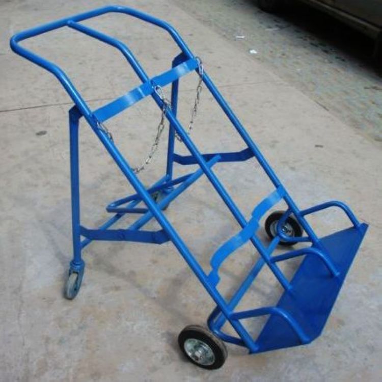 Single-cylinder trolley for construction site