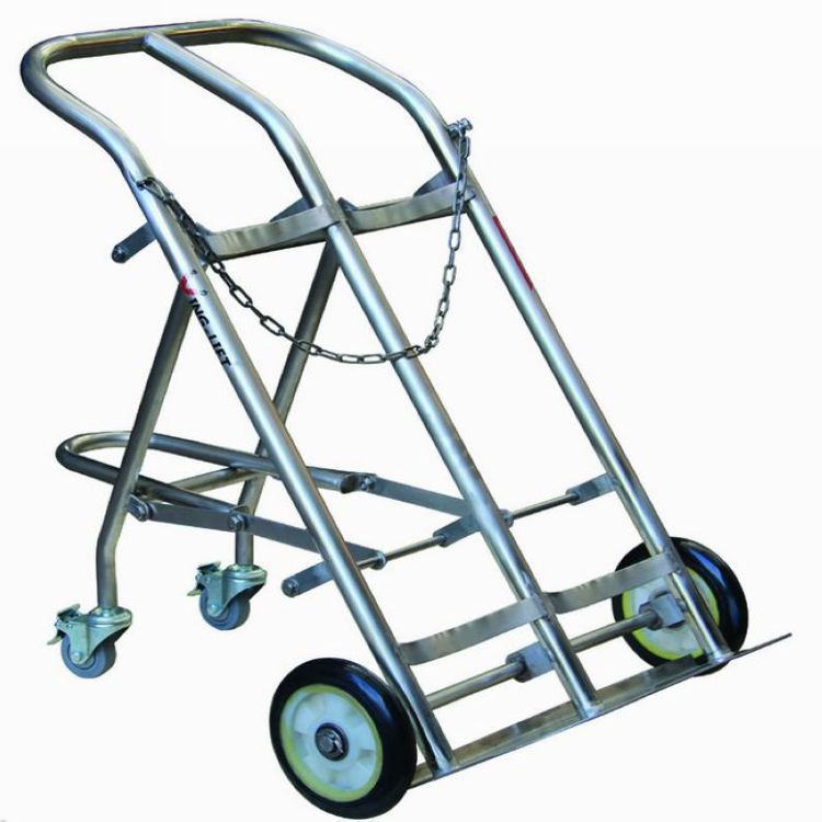 Single-cylinder trolley for construction site