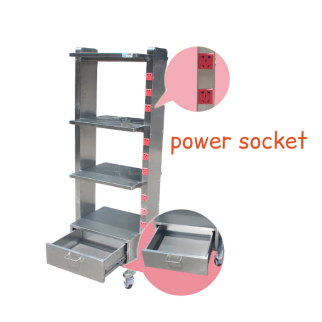 Small multi-layer load-bearing trolley