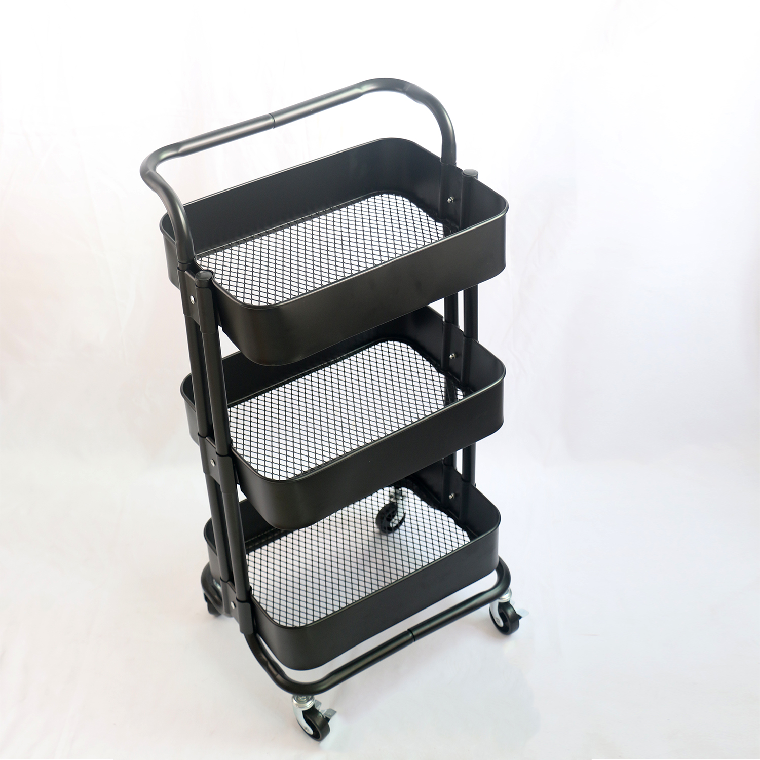 Small plastic anti-static trolley