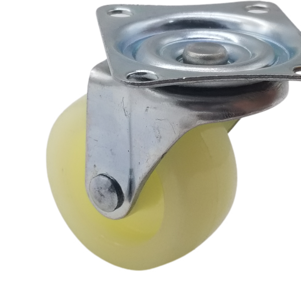 Universal two-axis trolley beige wheel