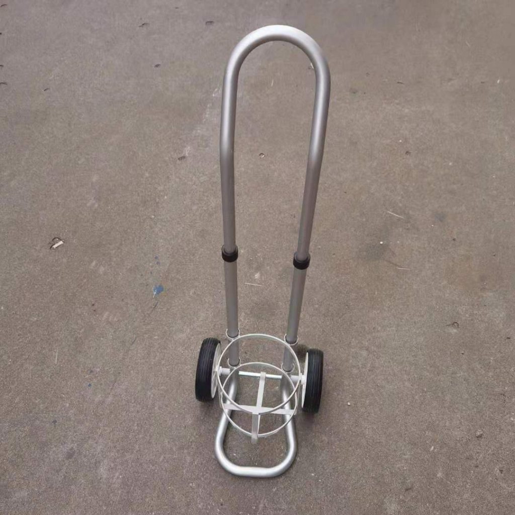 Various specifications of oxygen cylinder trolley